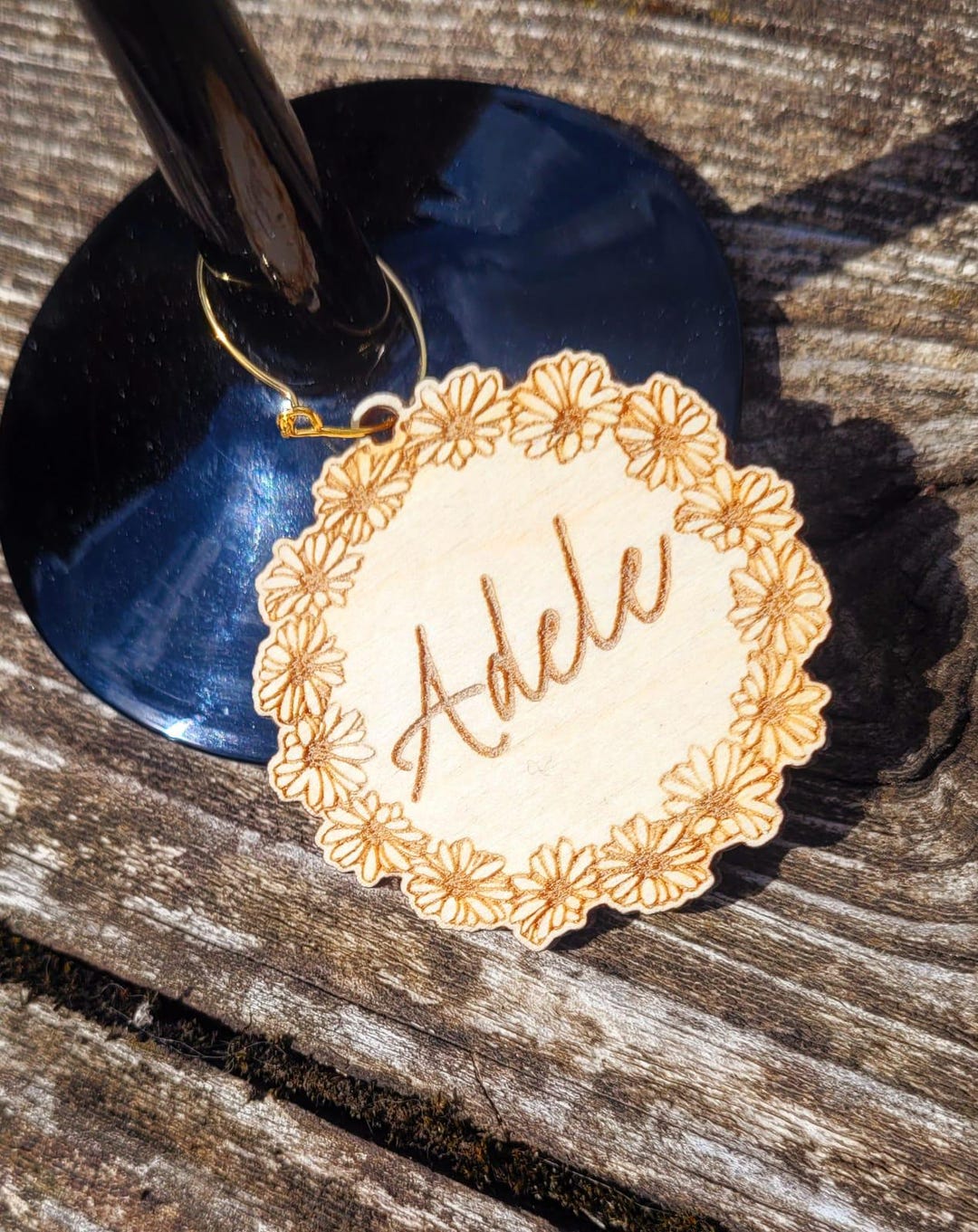 Personalized Custom Wood Labels,charms Custom Name :guest Name,wooden ...