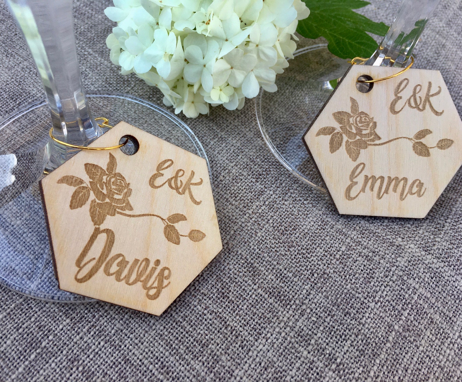 Wine Glass Charms Wine Charms Personalized Wine Glass Tags - Etsy