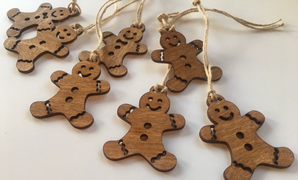 Ginger Bread Man Christmas Tree Decorationholiday Tree - Etsy