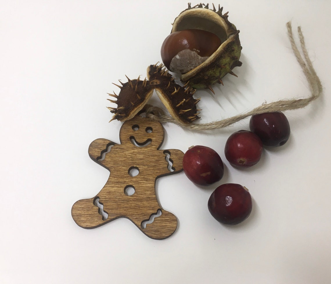 Ginger Bread Man Christmas Tree Decorationholiday Tree - Etsy