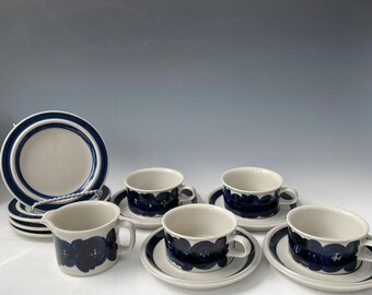 Arabia Anemone Blue - Etsy