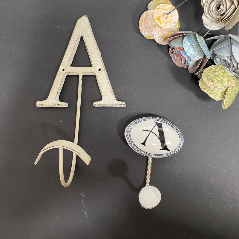 Letter Hooks - Etsy