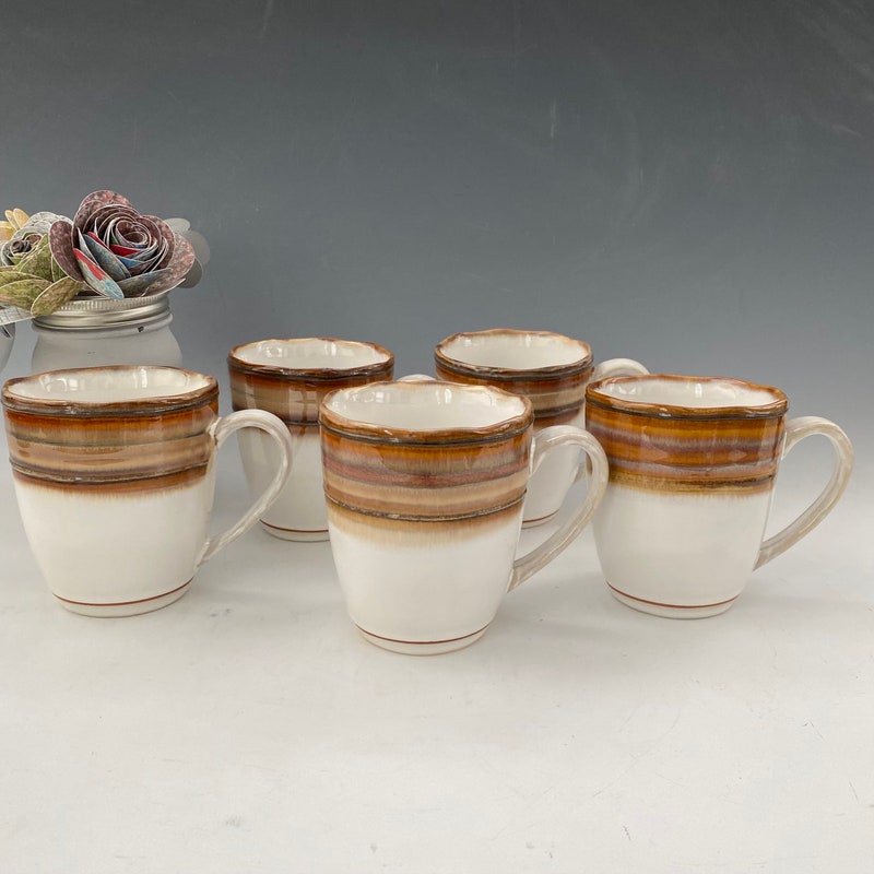 Earthenware Mugs - Etsy