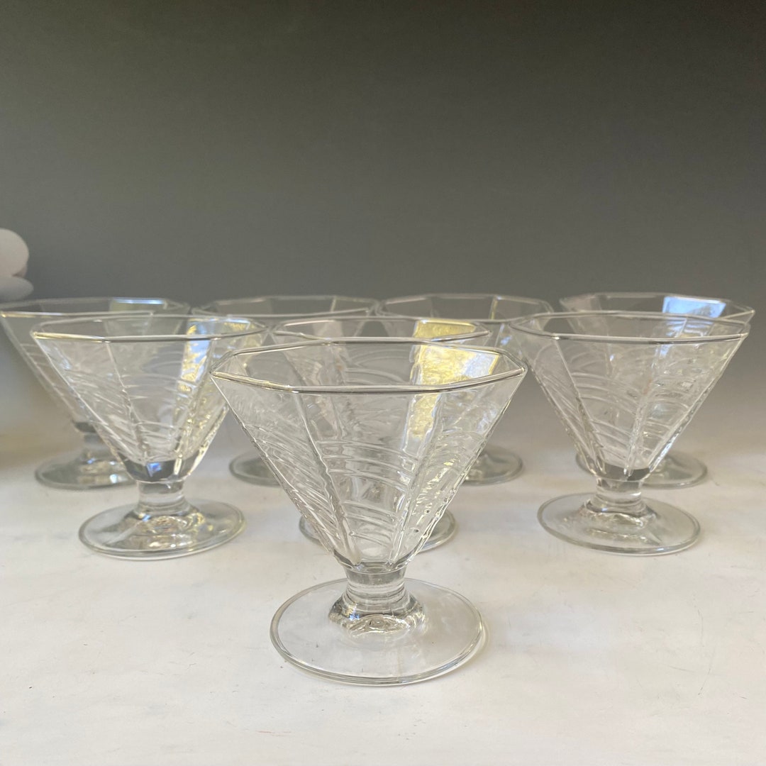 Dansk Summerhouse Champagne Tall Sherbet Glass, Vintage Belgium Dansk ...