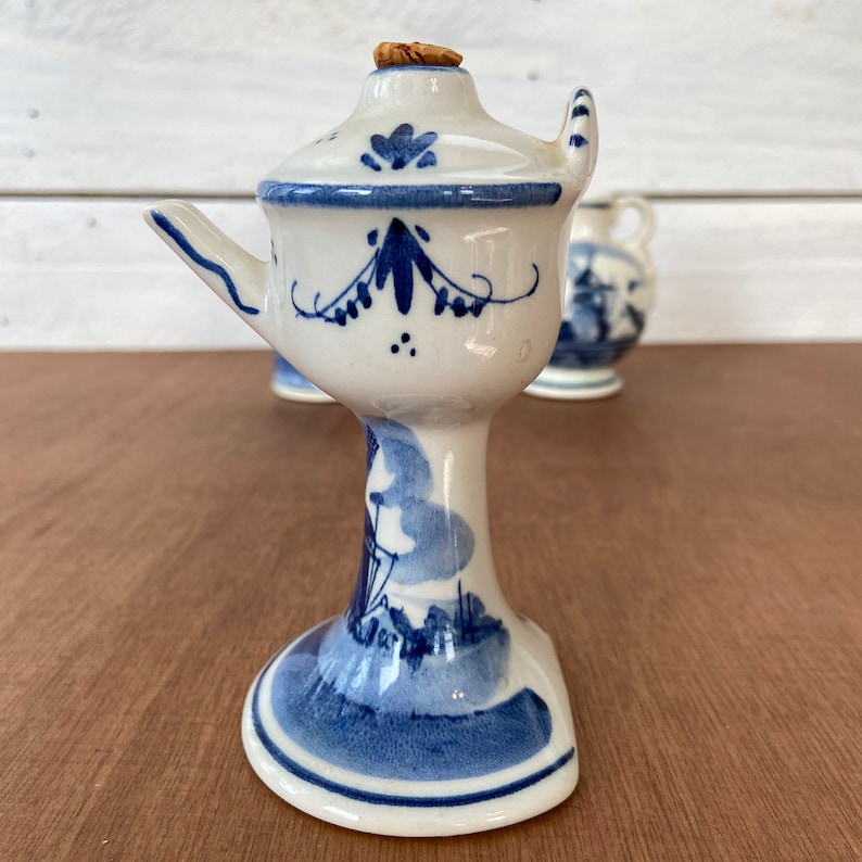Delft Blue Miniature Hand Painted Beer Stein Tea Pot Jug | Etsy