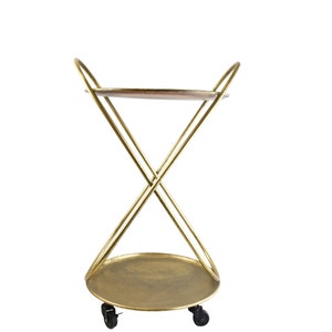 Gold Drinks Trolley | Etsy