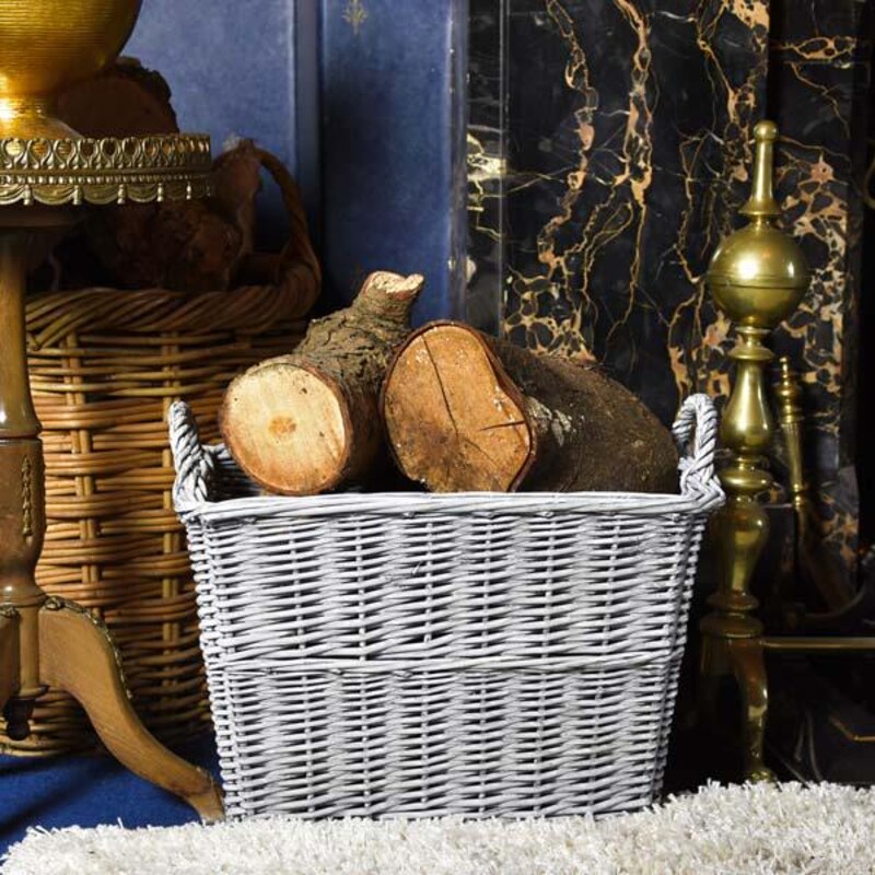 Extra Large Log Basket - Etsy UK