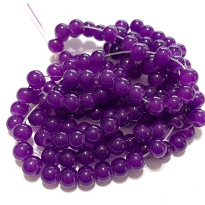 Purple Beads - Etsy