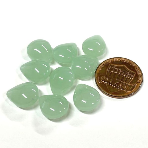 Green Teardrop - Etsy