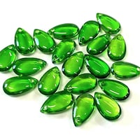 Green Teardrop - Etsy