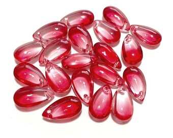 Clear Teardrop | Etsy