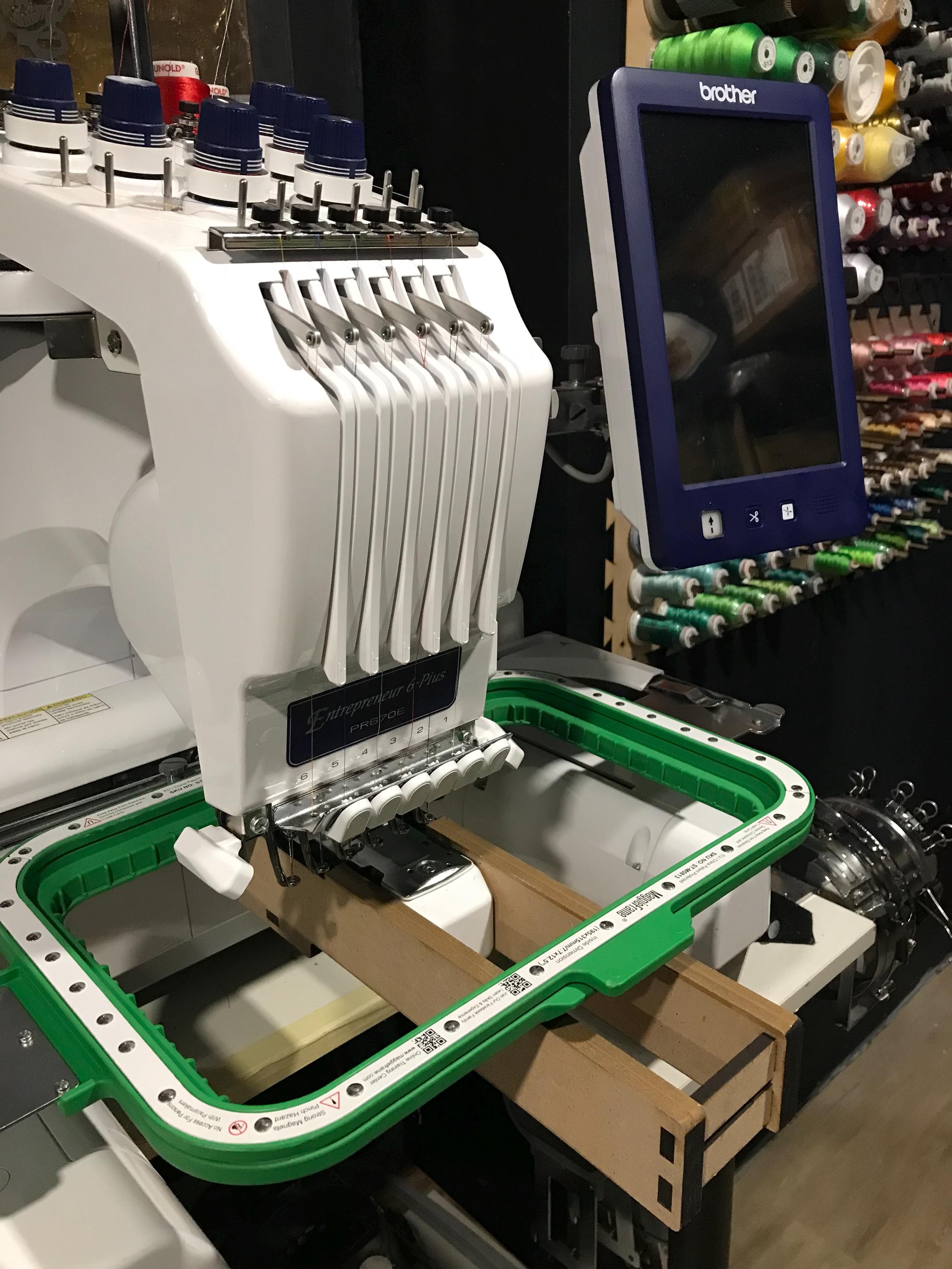 Embroidery Machine Support Arm for Brother PR, VR, PRS, PRS1, PRX1 ...