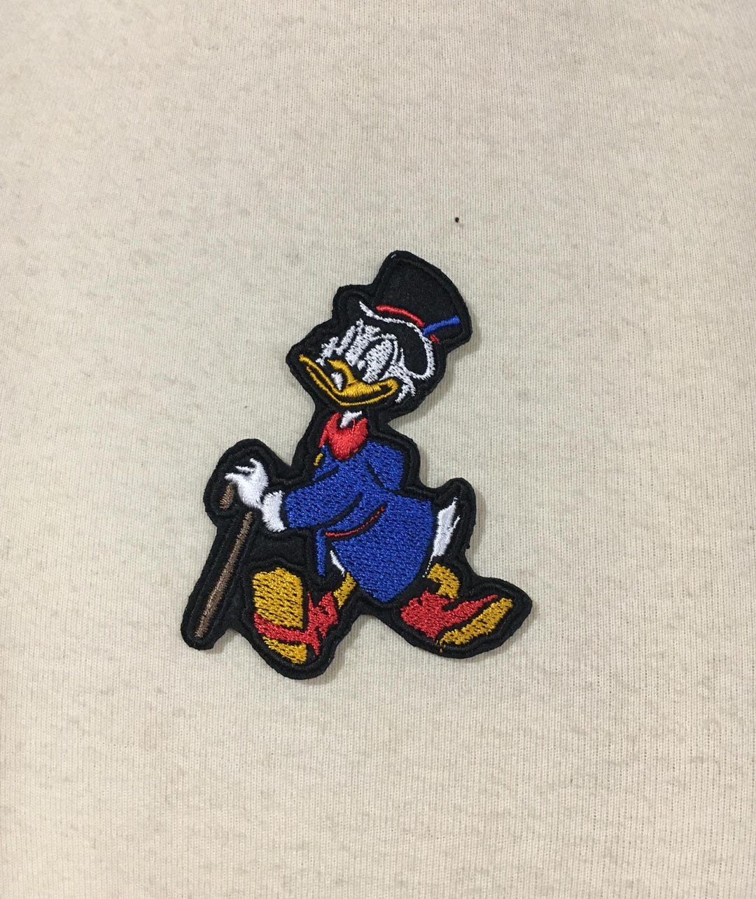 Scrooge Mcduck Patch Iron on or Sew on or Velcro - Etsy