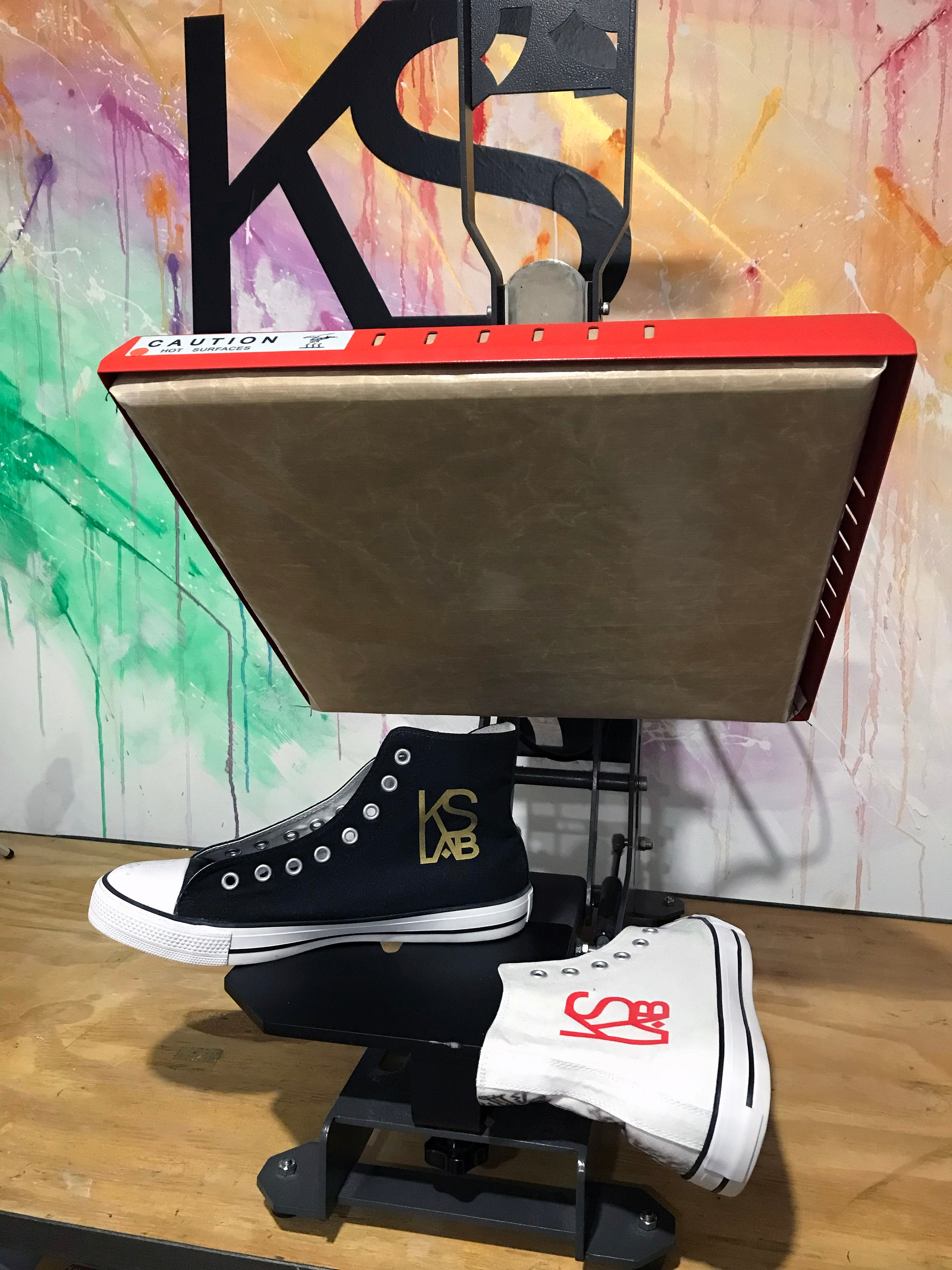 Heat Press Shoes Platen , to Print Your Graphic on Canvas Shoes ...