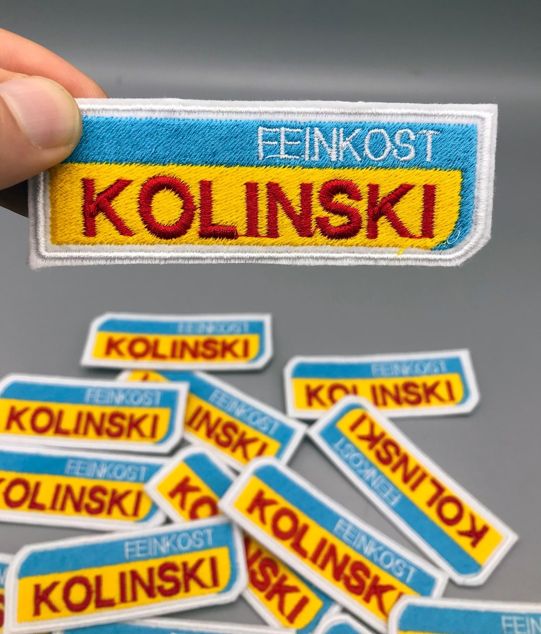 Die Discounter Kolinski Eimsbüttel Aufnäher aus der Serie Flicken zum ...