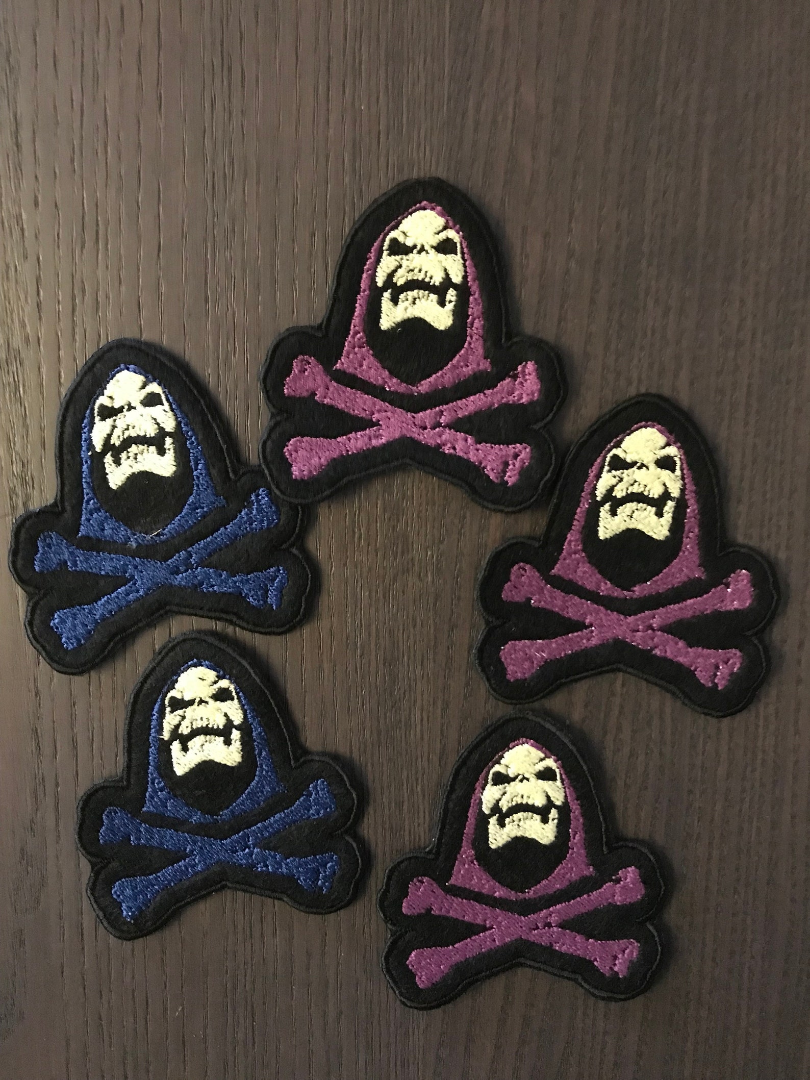 Skeletor Patch Iron on or Sew, Funny Design 90s, - Etsy