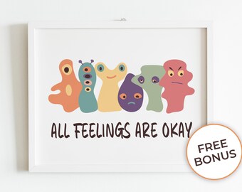 Things to Let Go Of Therapy Office Decor Mental Health - Etsy