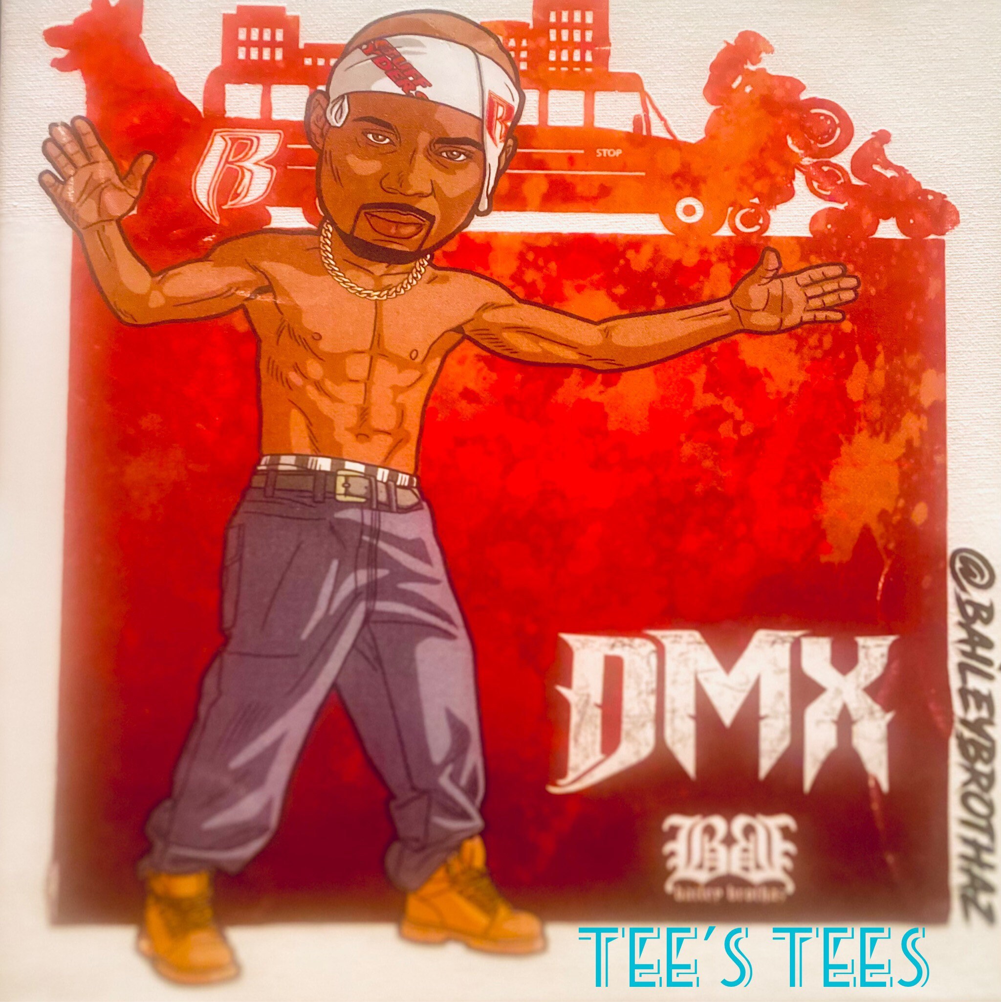 DMX Canvas Print - Etsy