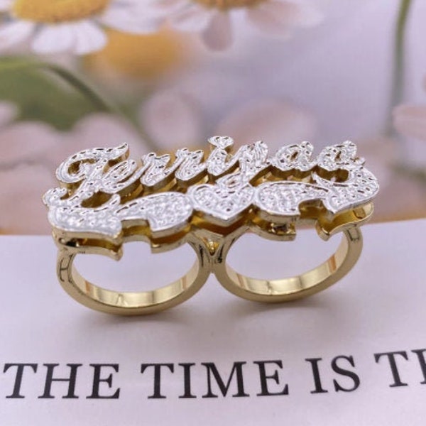 Middle Finger Ring - Etsy