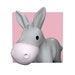 Metalmorphose 3D DONKEY Keychain - Etsy