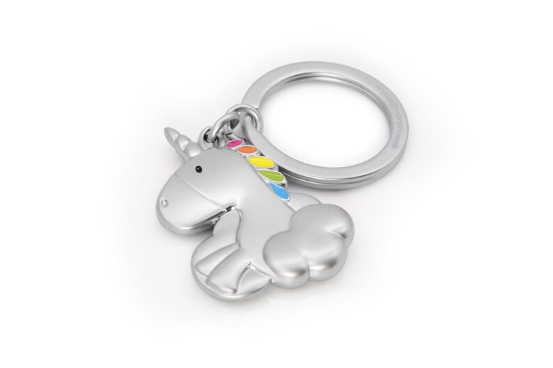 Metalmorphose 3D UNICORN KEYCHAIN (MATTE) - Etsy