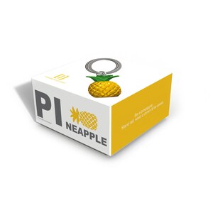 Metalmorphose 3D PINEAPPLE KEYCHAIN - Etsy