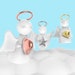 Metalmorphose 3D Love Angel Keychain - Etsy