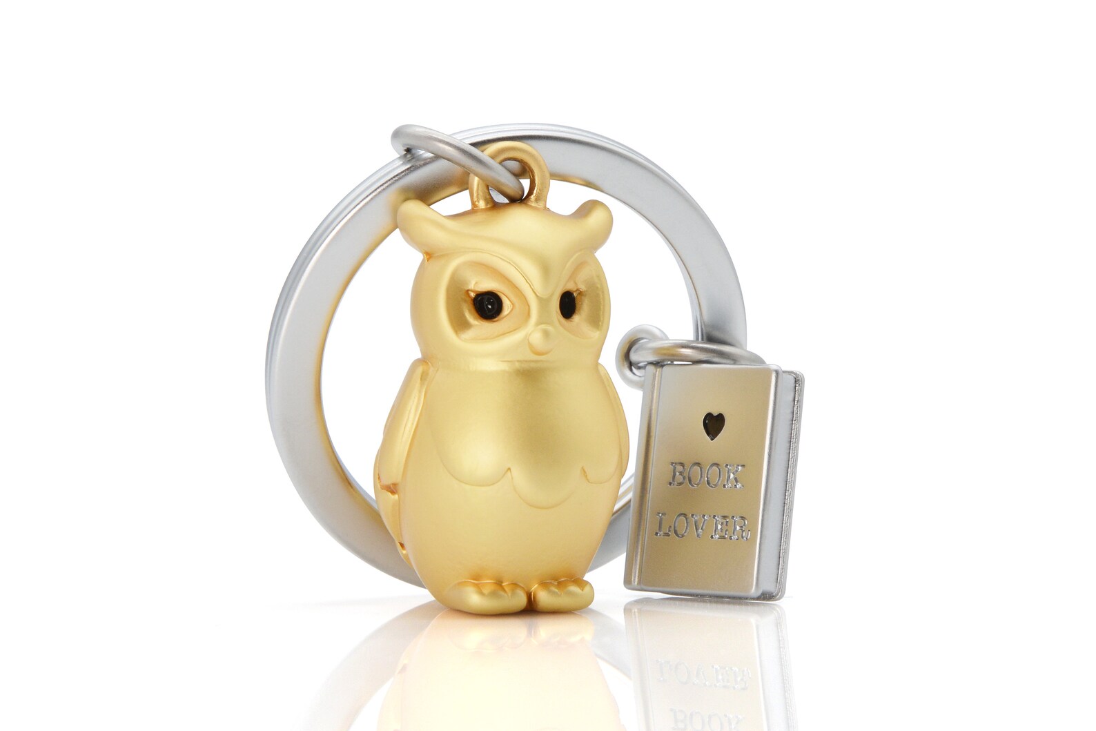 Metalmorphose 3D Wise Owl Keychain - Etsy