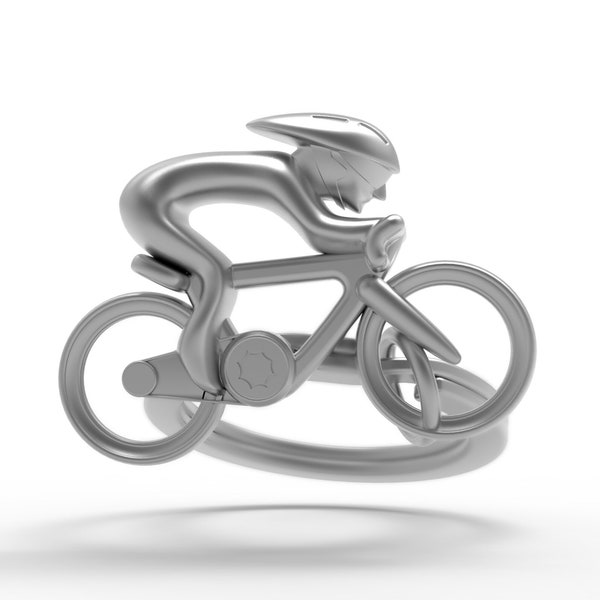 Bicycle Keychain - Etsy