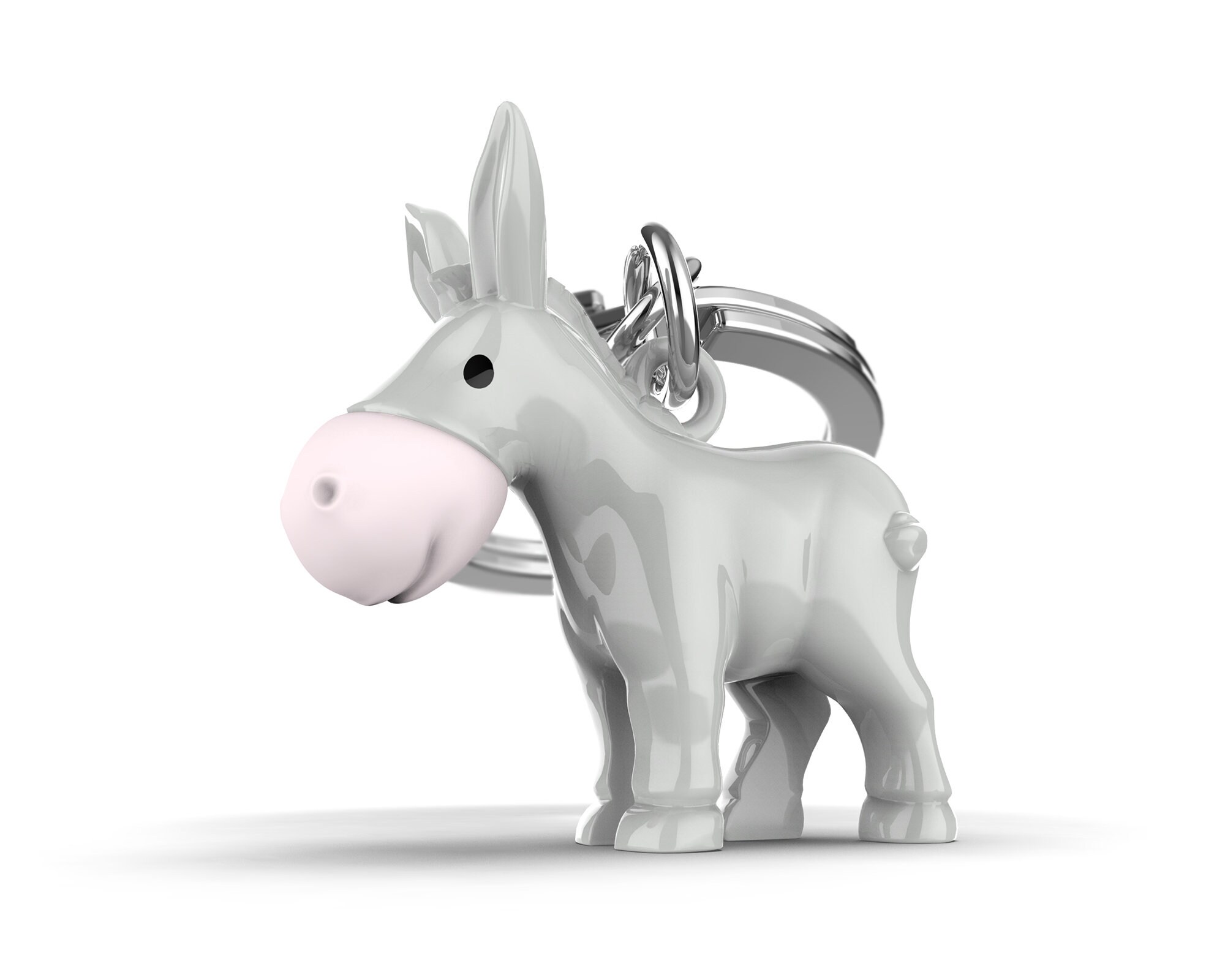 Metalmorphose 3D DONKEY Keychain - Etsy