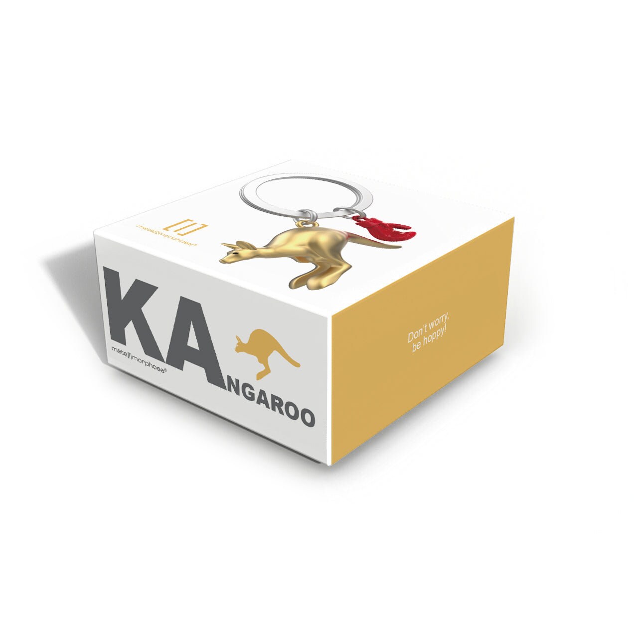Metalmorphose 3D KANGAROO KEYRING - Etsy