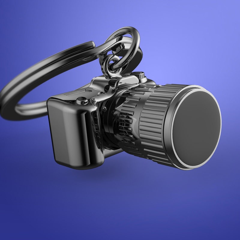 Camera Keychain - Etsy