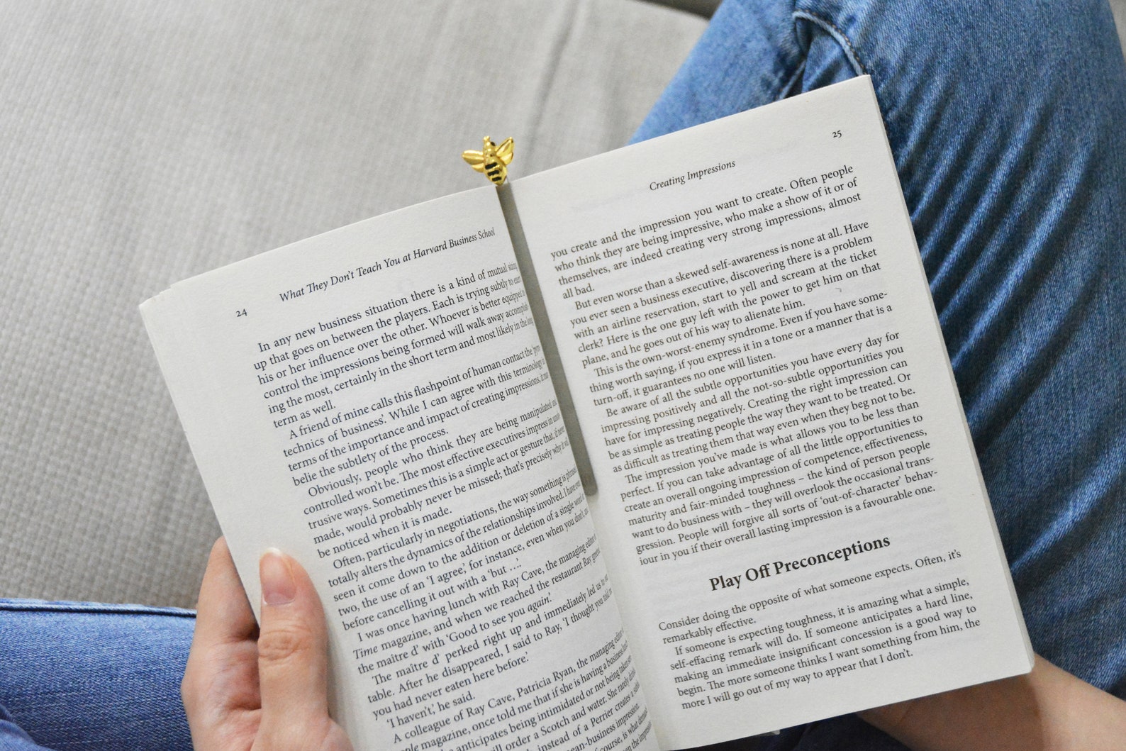 Metalmorphose 3D Honey Bee Bookmark - Etsy