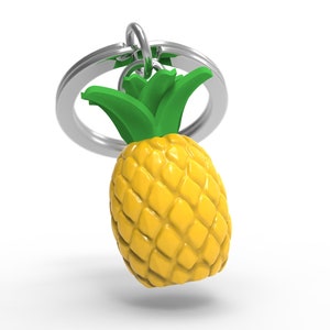 Metalmorphose 3D PINEAPPLE KEYCHAIN - Etsy