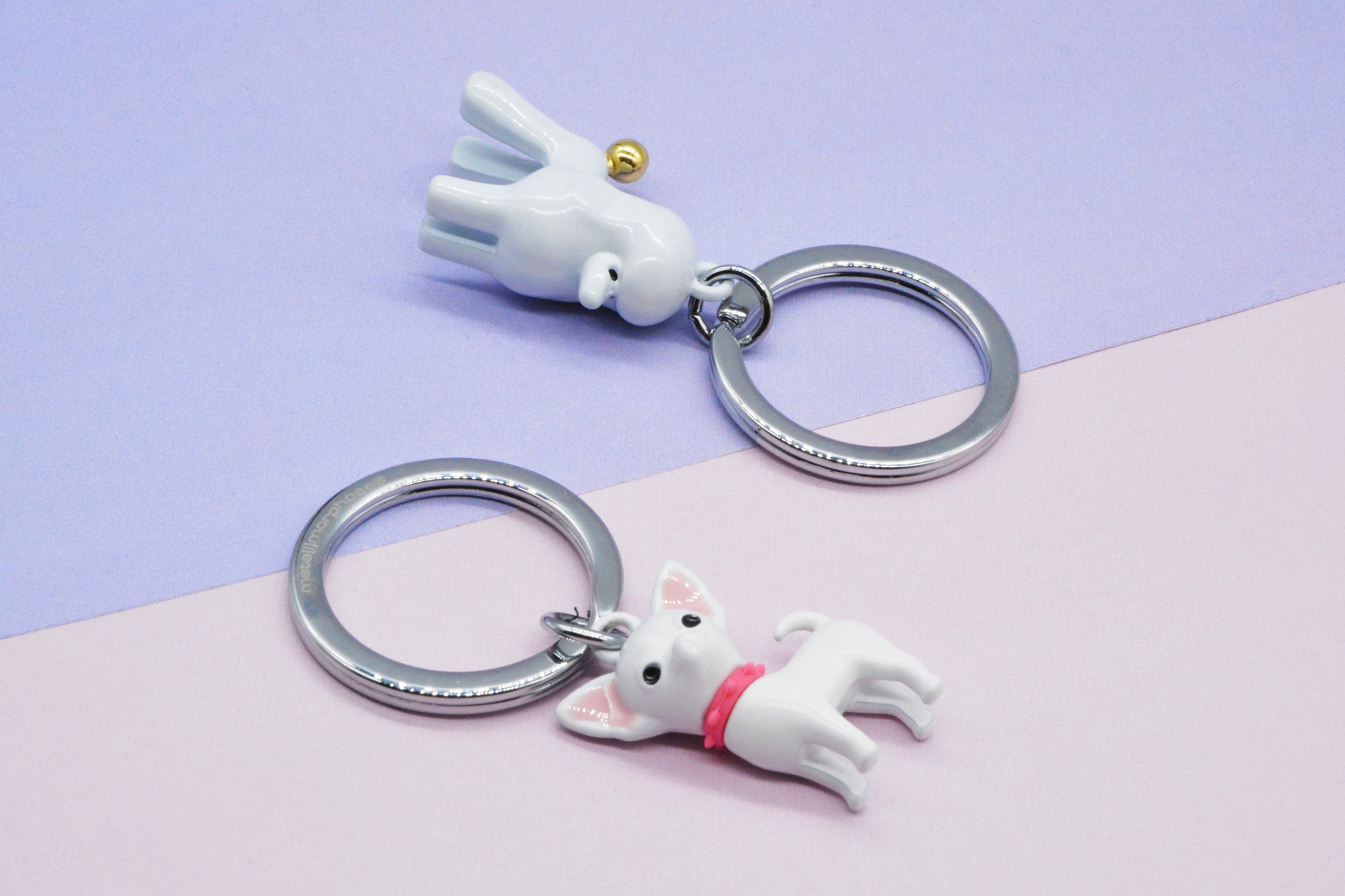 Metalmorphose 3D POODLE KEYCHAIN - Etsy
