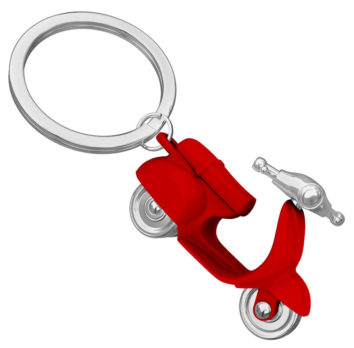 Metalmorphose 3D Scooter Keychain - Etsy