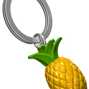 Metalmorphose 3D PINEAPPLE KEYCHAIN - Etsy