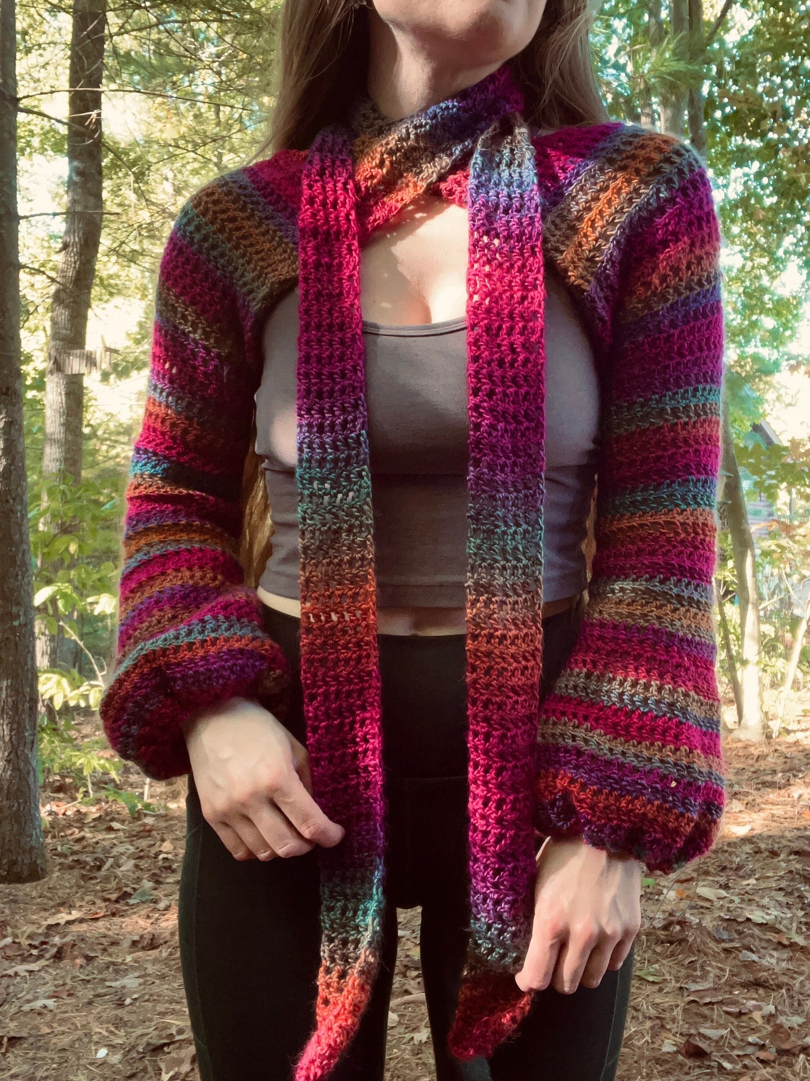 The Switchback Bolero // Crochet Pattern // Crochet Shrug - Etsy