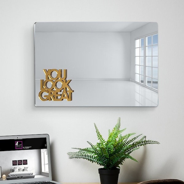 Quote for Mirror - Etsy