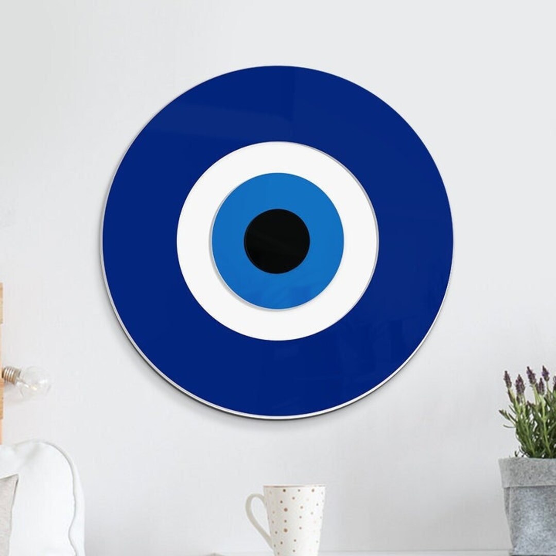 Evil Eye Wall Decor, Evil Eye Hanging Ornament, Minimalist Evil Eye ...