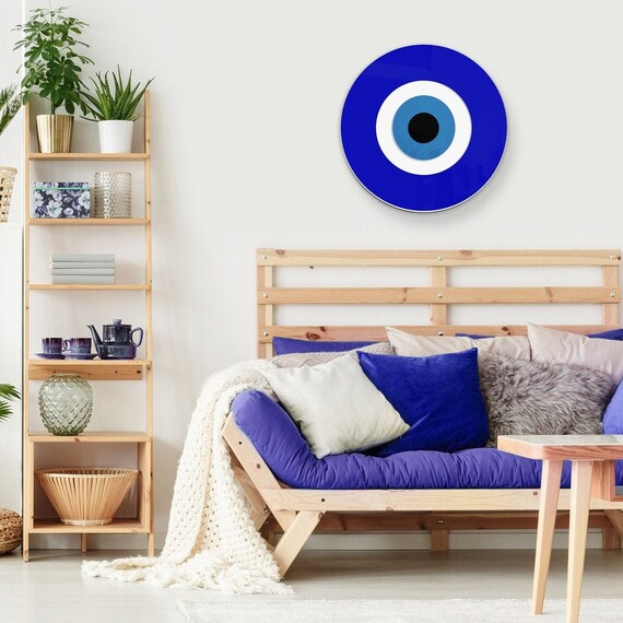 Minimalist Evil Eye Wall Art Evil Eye Home Decor Evil Eye - Etsy