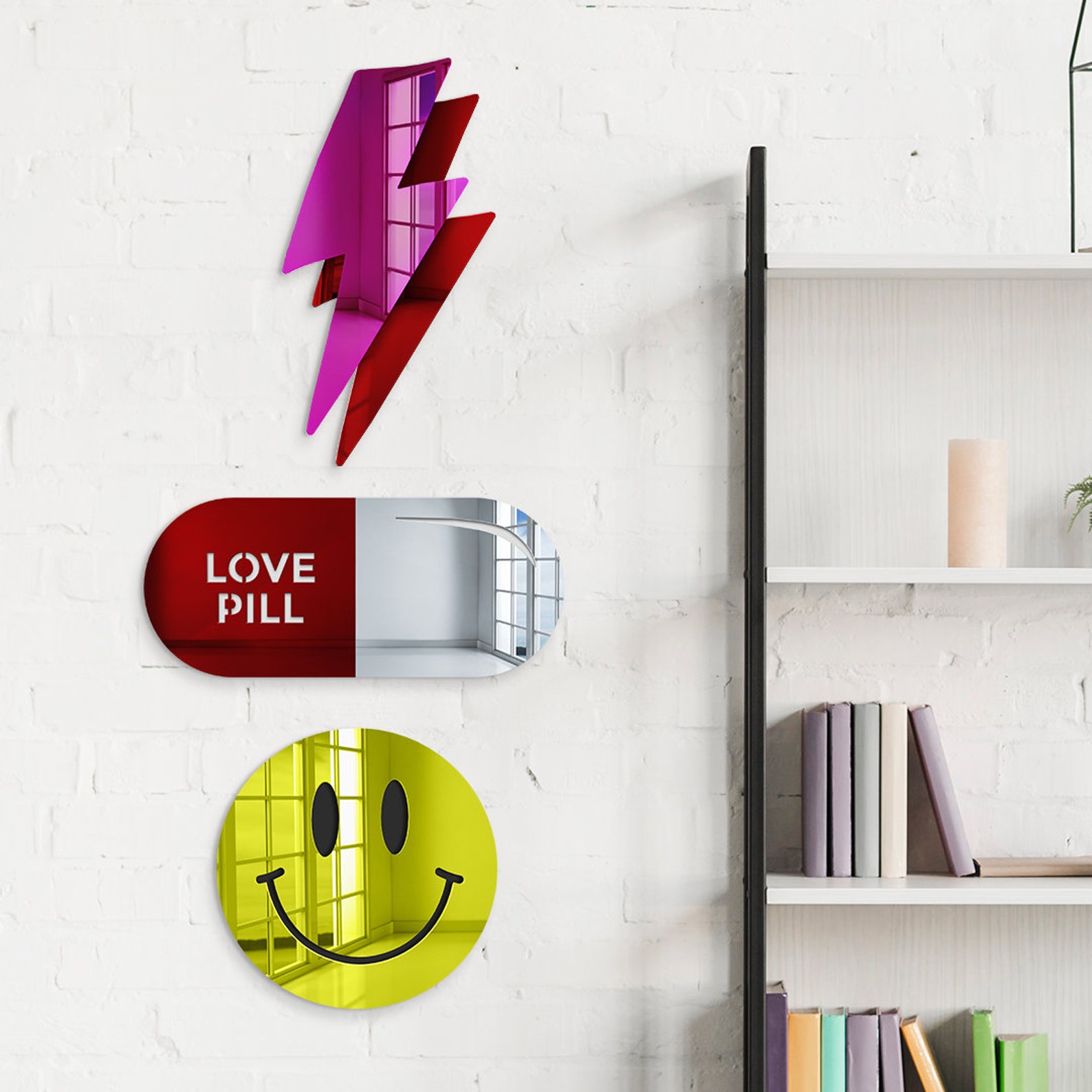 Chill Pill Wall Art Decor Cool Pill Wall Art Happy Pill Room | Etsy