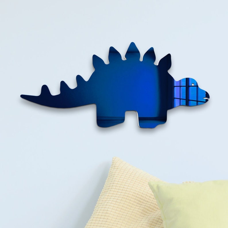 Acrylic 3 Set Dinosaurs Wall Art Mirror Dinosaur Theme Room - Etsy