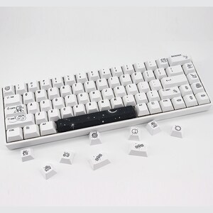 Space GMK Keycap Set - 140 Keys Space Inspired | PBT, Cherry MX Profile ...