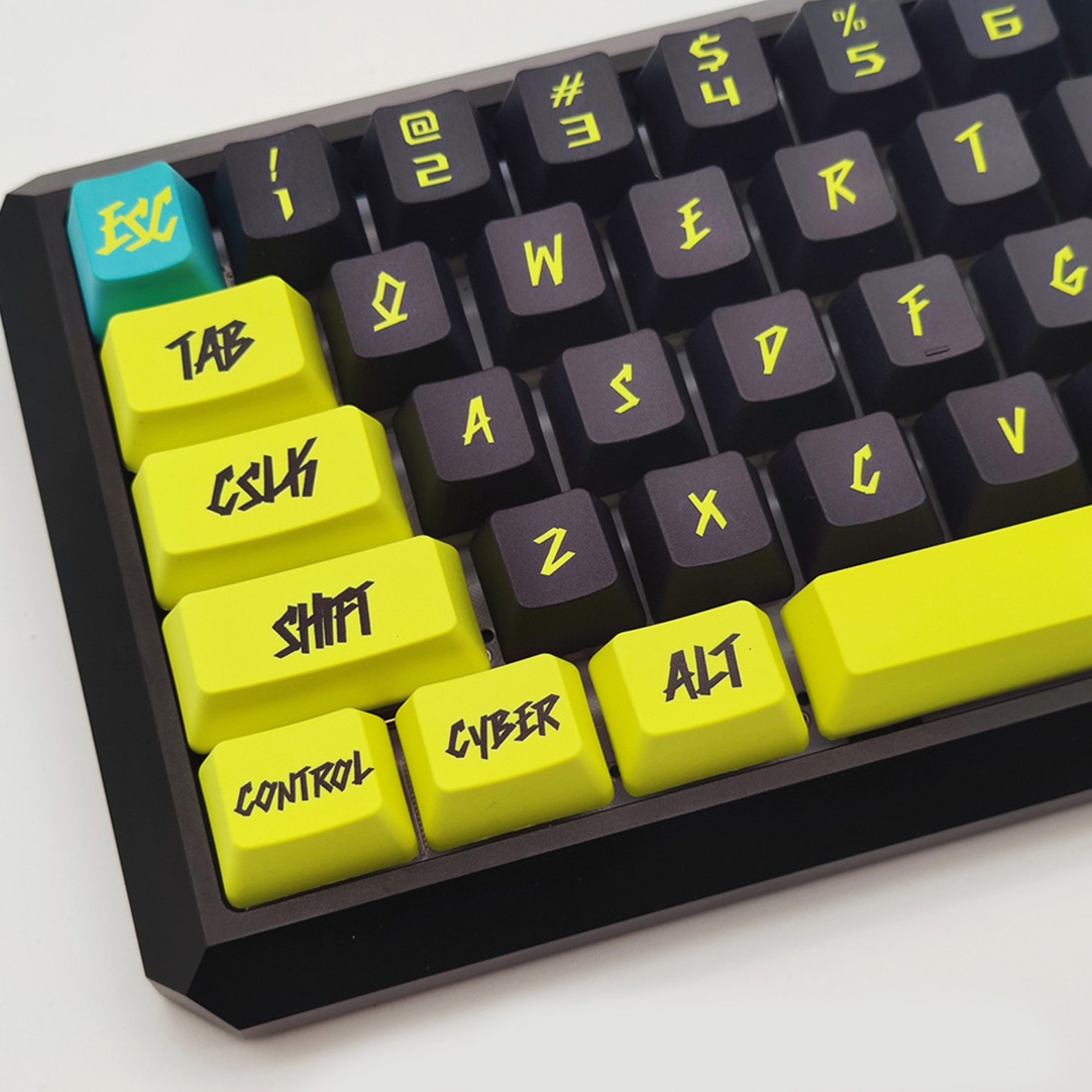 Cyberpunk OEM Profile Keycap Set 117 PBT Dye-sub Keys - Etsy