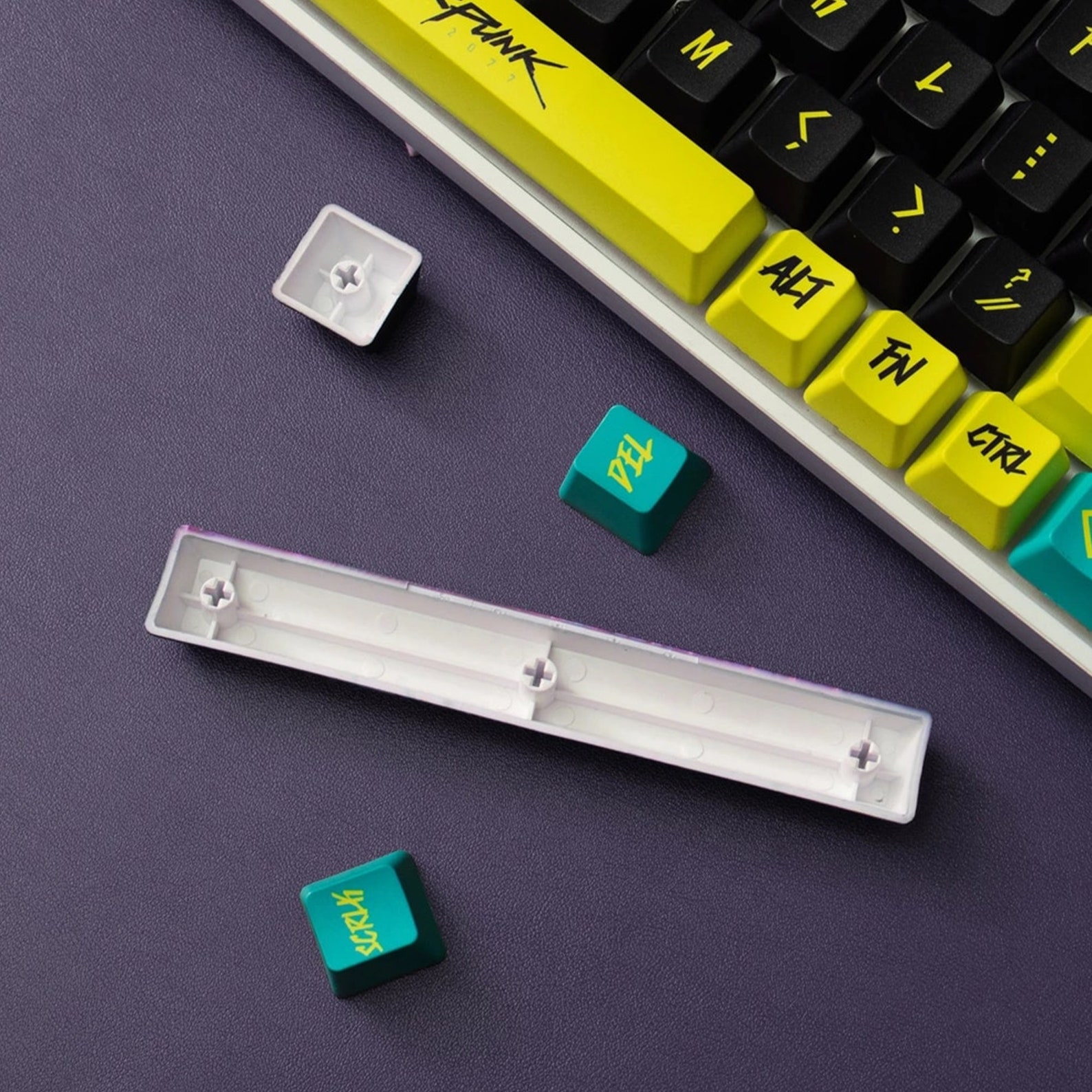 Cyberpunk OEM Profile Keycap Set 117 PBT Dye-sub Keys - Etsy