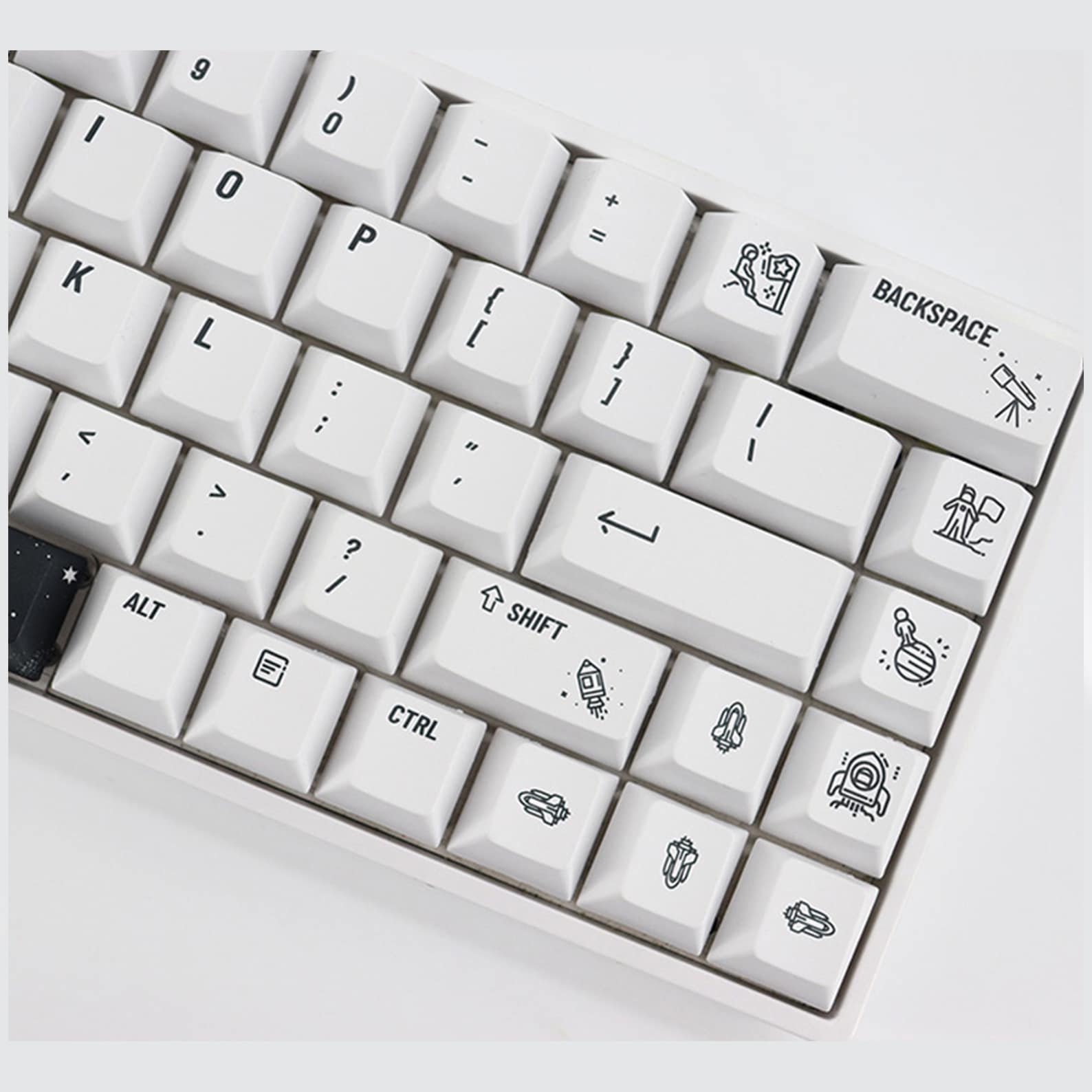 Space GMK Keycap Set 140 Keys Space Inspired PBT Cherry - Etsy