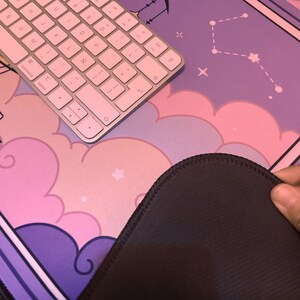 Kawaii Y2K Mouse Desk Mat Sailor Moon Non-slip Silicone Cute Anime ...