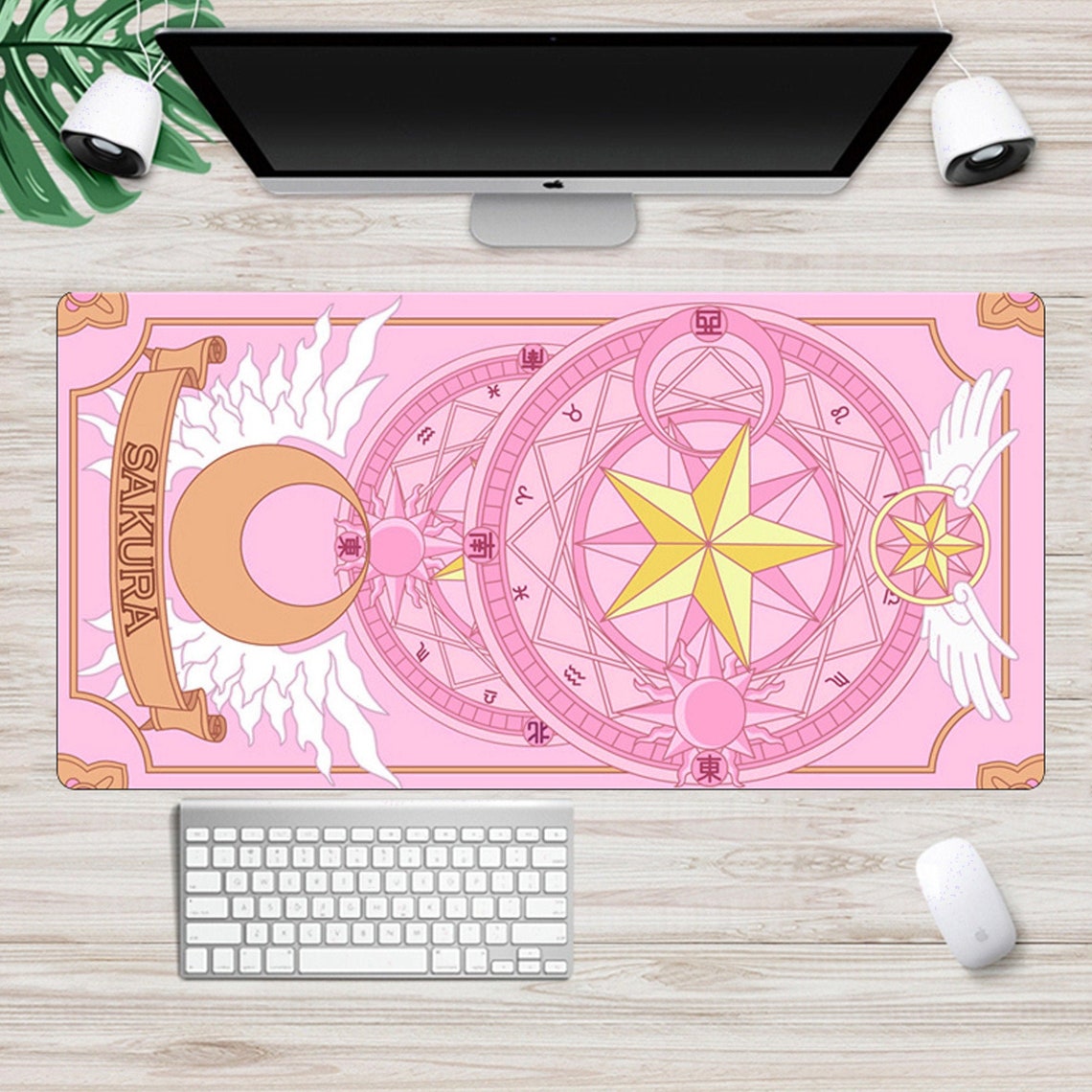 Sakura Cardcaptor Mouse Desk Mat Sailor Moon Kawaii Non-slip | Etsy
