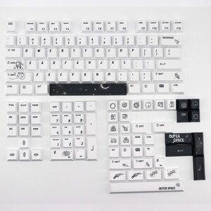 Space GMK Keycap Set - 140 Keys Space Inspired | PBT, Cherry MX Profile ...